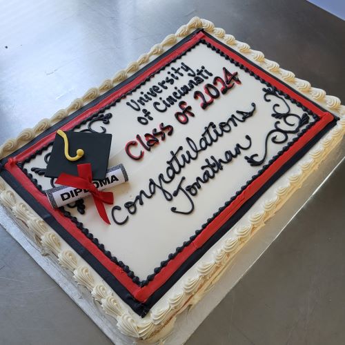 Half Sheet Color Block Border – Country Cakes & Bakes
