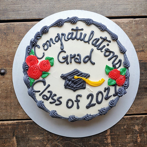 9" Graduation Cake – Country Cakes & Bakes